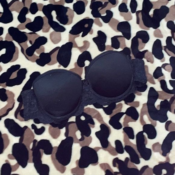 Cato | Intimates & Sleepwear | Cato Black Lace Strapless Bra Size 34a ...